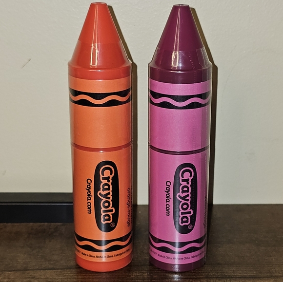 Crayola | Toys | Wendys Happy Meal Toy Crayola Crayon Red Violet Re ...